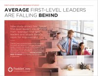 First-Level Leaders Research Study（English Documen… 無料ダウンロード - 『日本の人事部』